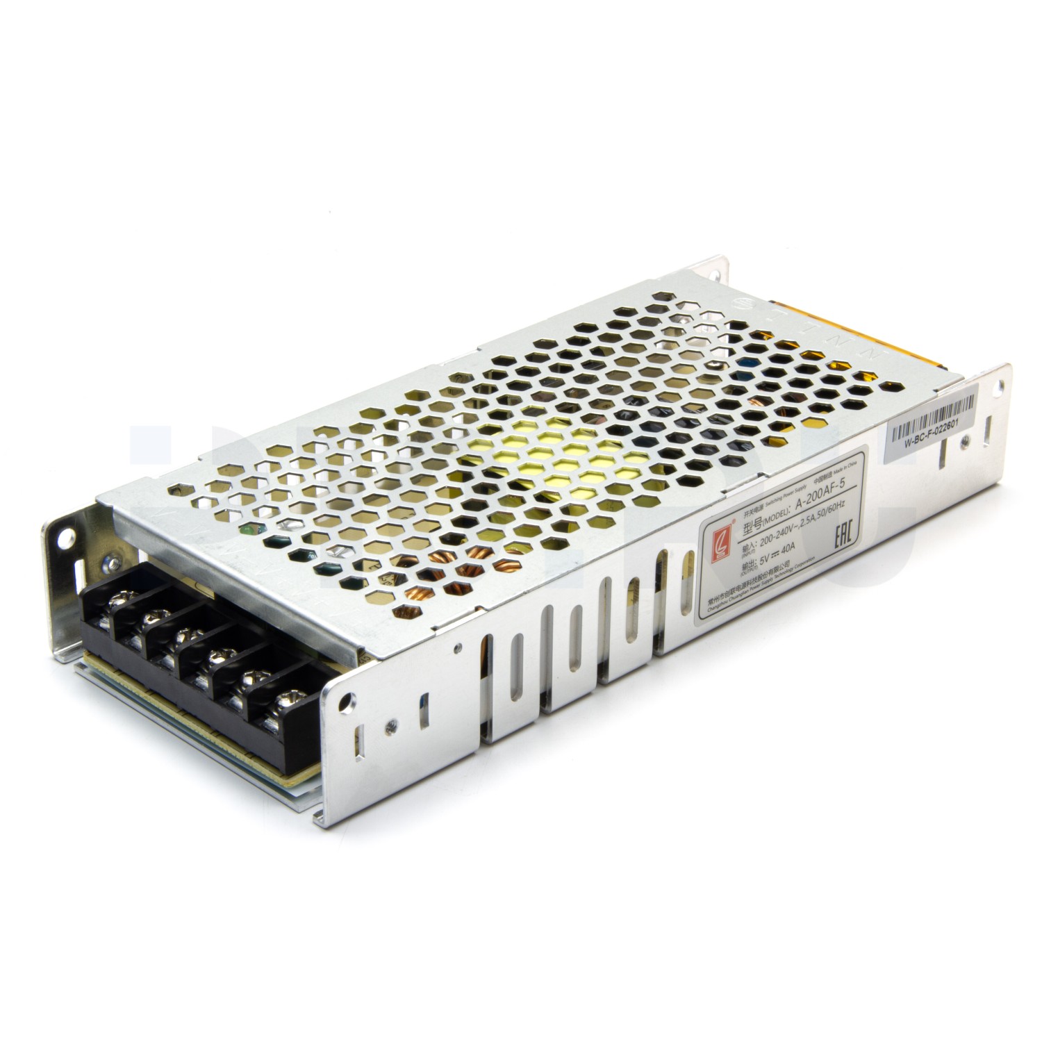Блок питания 40A 5V 200W тонкий купить по лучшей цене - P10.RU
